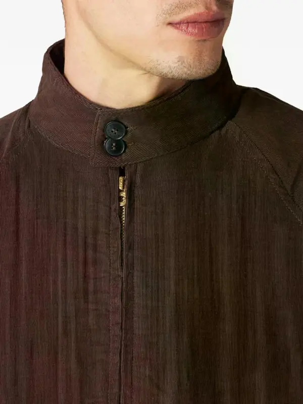 FORTELA Carol Corduroy Zip-up Jacket - Brown