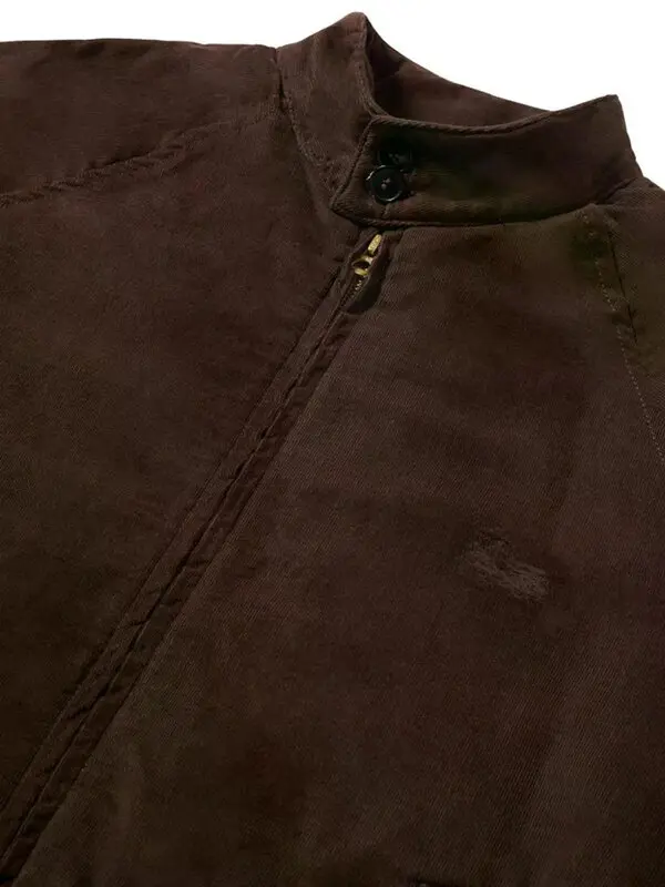 FORTELA Carol Corduroy Zip-up Jacket - Brown