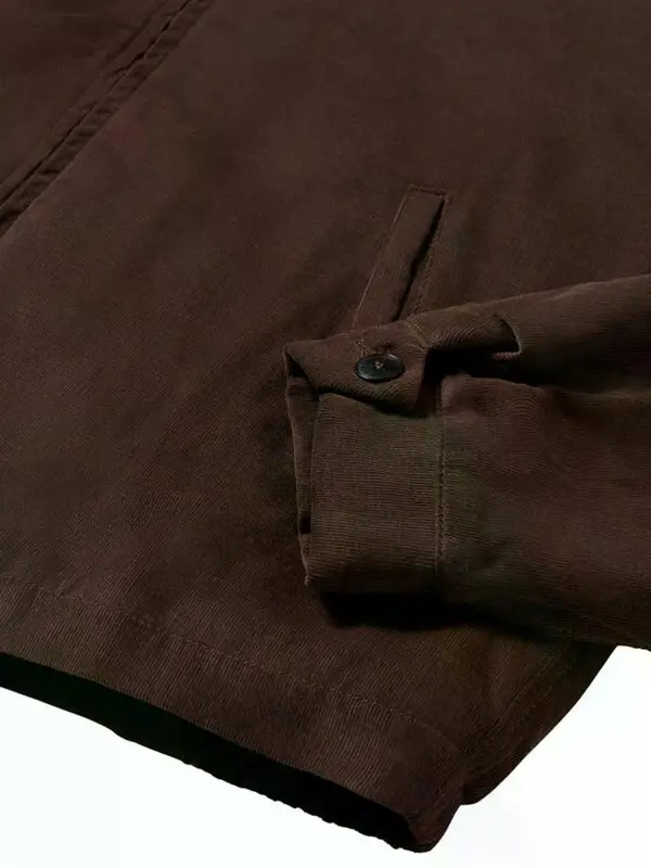 FORTELA Carol Corduroy Zip-up Jacket - Brown