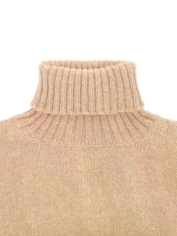FORTELA London Roll-neck Sweater - Neutrals