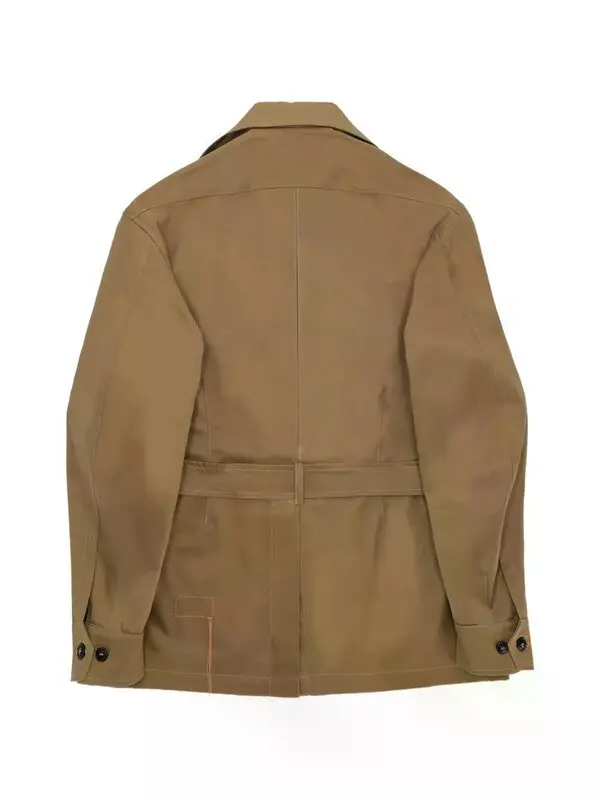 FORTELA Clint Belted Jacket - Brown