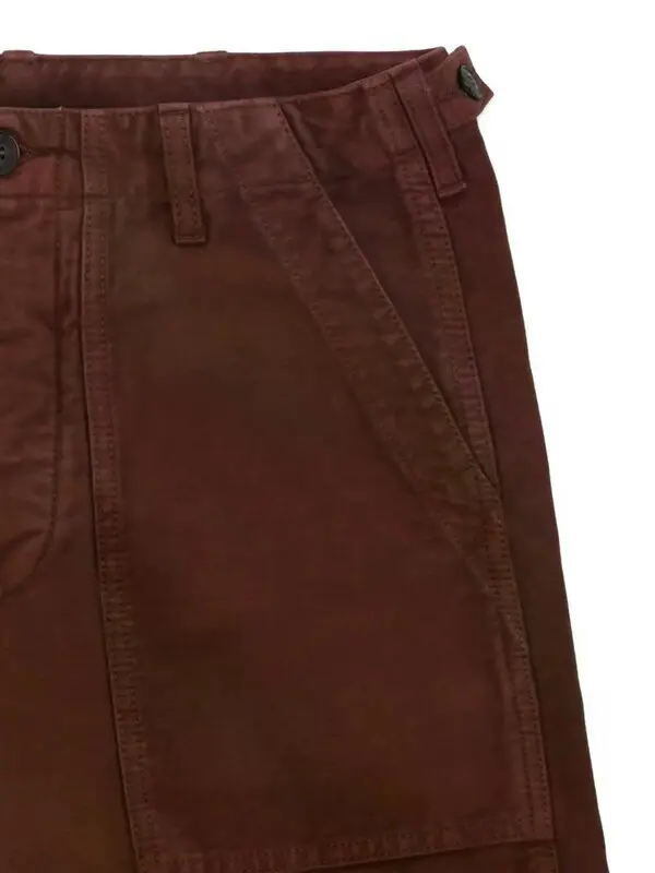 FORTELA Patch-pocket Trousers - Brown
