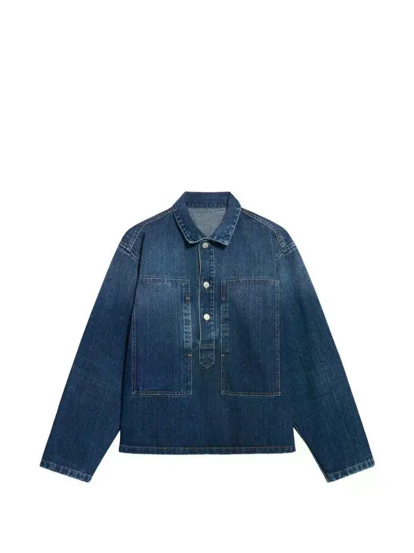 FORTELA Fuego Square-pocket Button Overshirt