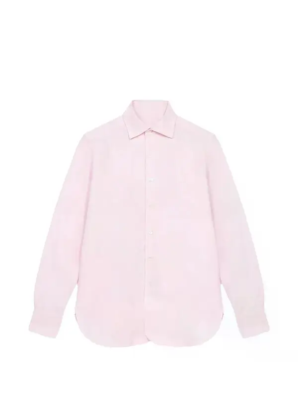 FORTELA Point-collar Cotton Shirt