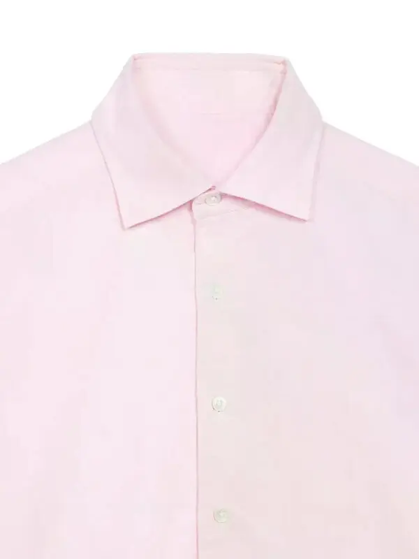 FORTELA Point-collar Cotton Shirt