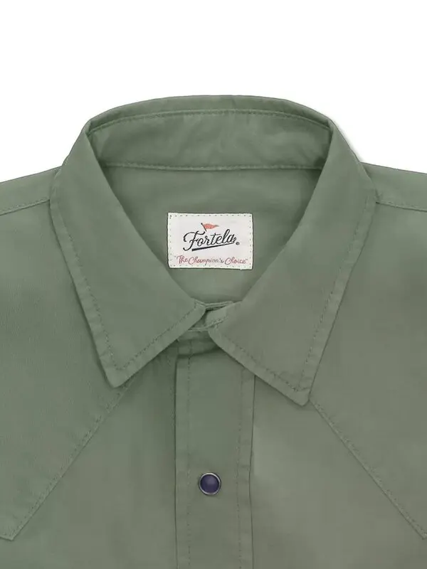 FORTELA Long-sleeve Shirt - Green