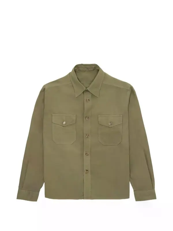 FORTELA Kenny Twill Overshirt - Green
