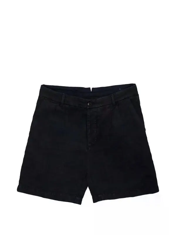FORTELA Front-pleat Bermuda Shorts