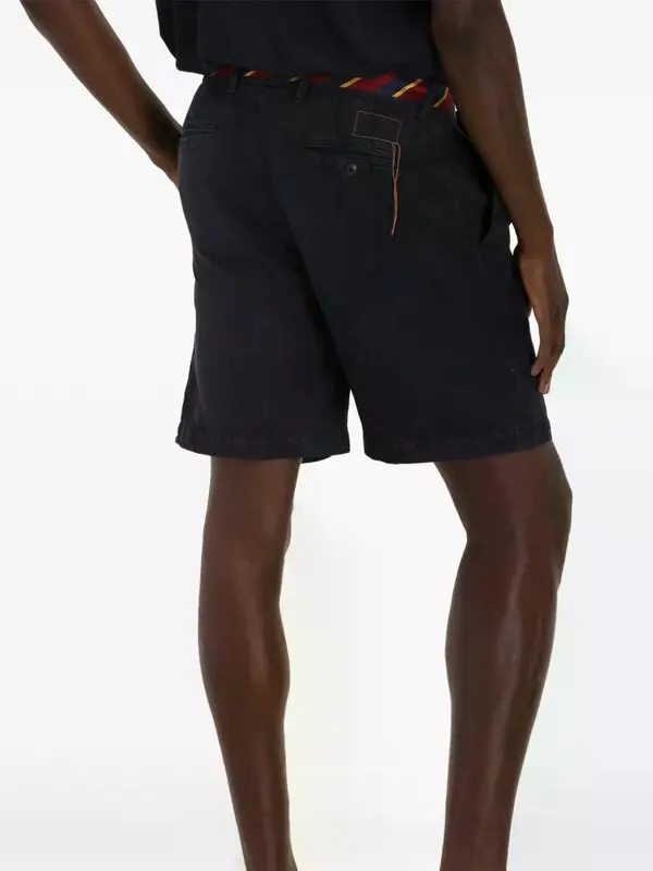 FORTELA Front-pleat Bermuda Shorts