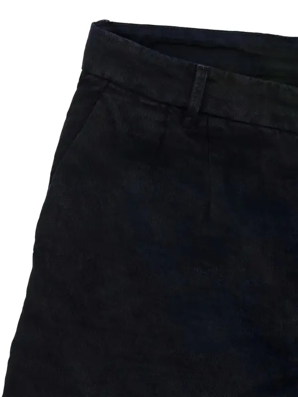 FORTELA Front-pleat Bermuda Shorts
