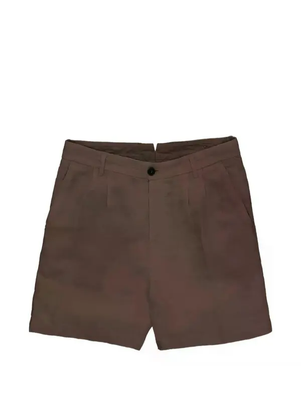FORTELA Pleated Bermuda Shorts