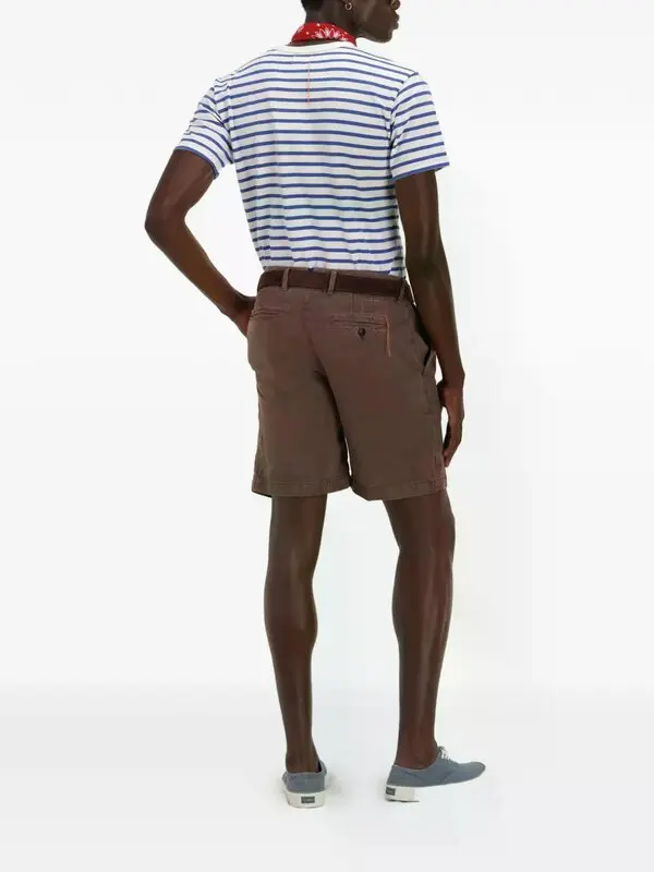 FORTELA Pleated Bermuda Shorts