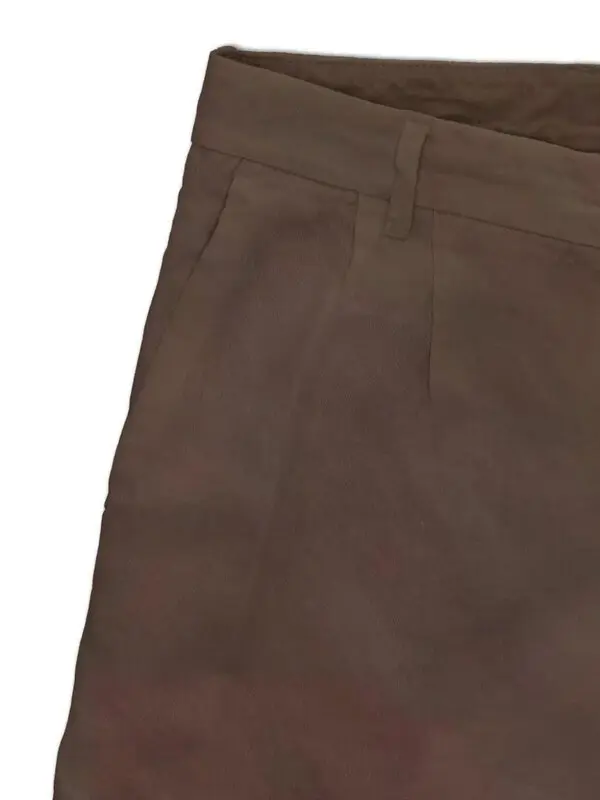 FORTELA Pleated Bermuda Shorts