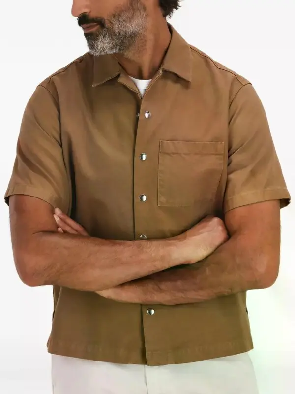 FORTELA Short-sleeves Pocket Shirt