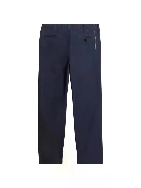 FORTELA Cotton Chino Trousers - Blue