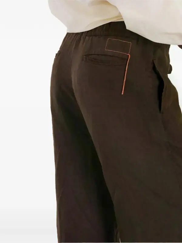 FORTELA Jaleh Drawstring Trousers - Brown