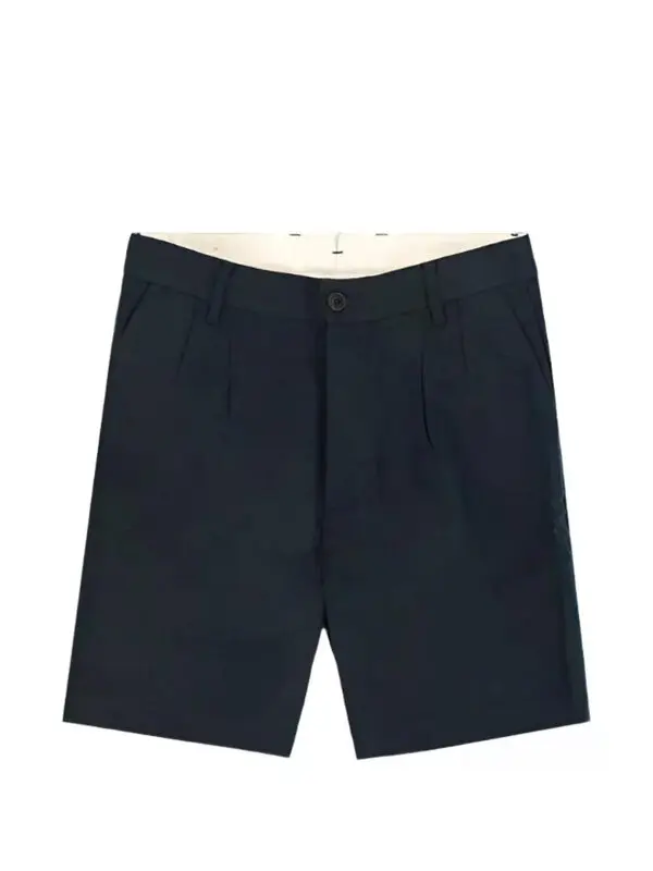 FORTELA Pleated Bermuda Shorts