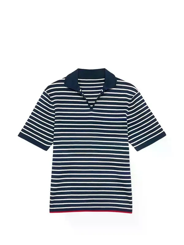 FORTELA Andyb Striped Short-sleeve Polo Shirt