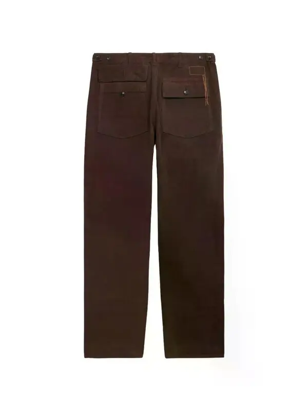 FORTELA Patch-pocket Corduroy Trousers