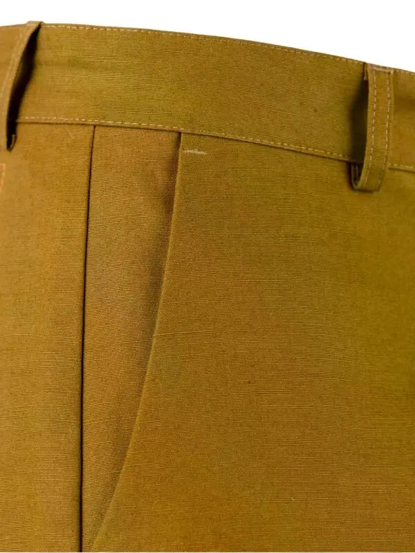 FORTELA Maine Cotton Trousers - Brown