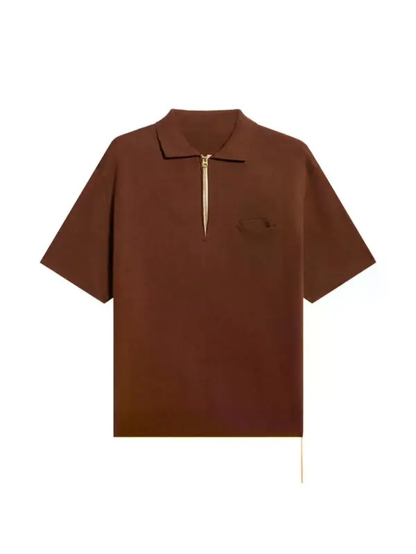 FORTELA Half-zip Pocket Polo Shirt