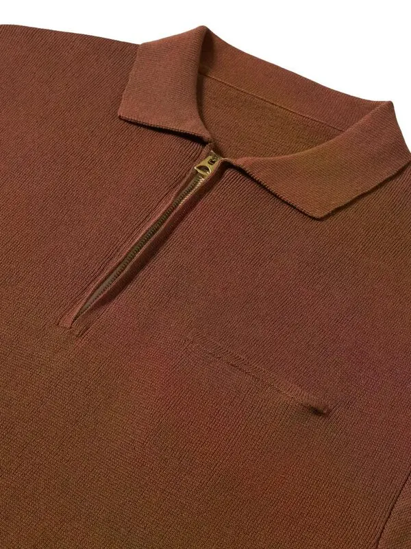 FORTELA Half-zip Pocket Polo Shirt