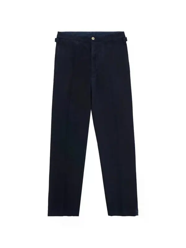 FORTELA Oklahoma Pleat Trousers - Blue