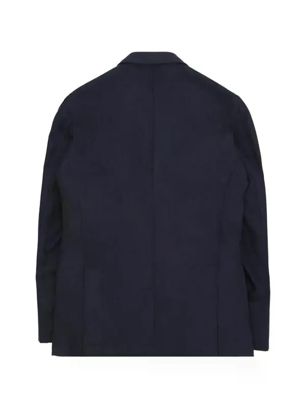 FORTELA Travel Double-breasted Blazer - Blue