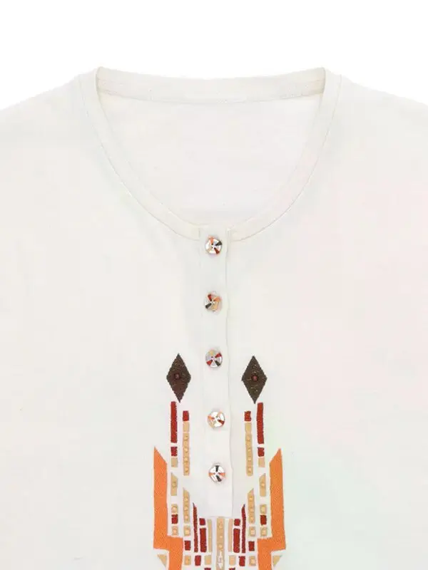 FORTELA Embroidered T-shirt