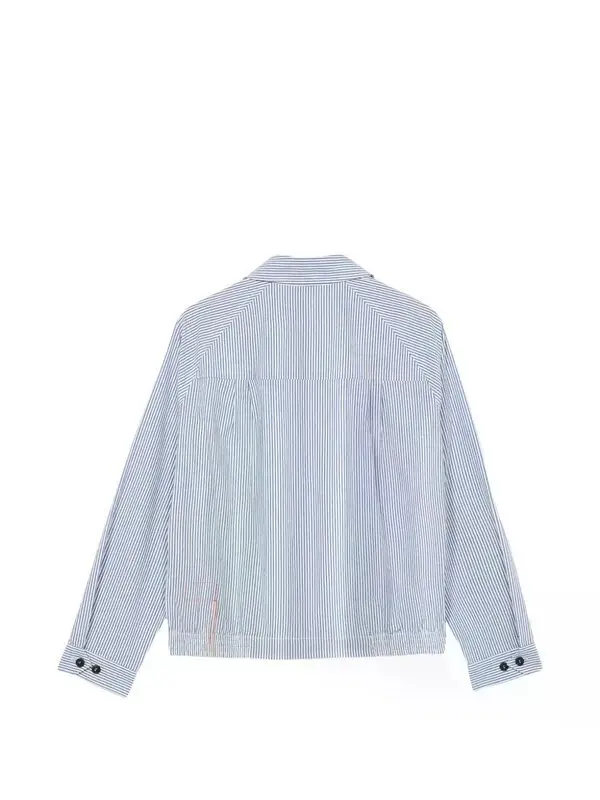 FORTELA Zuma Striped Zip-up Overshirt