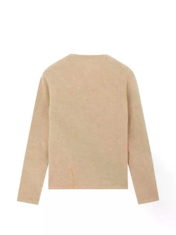 FORTELA Lou Henley Buttoned Sweater - Neutrals