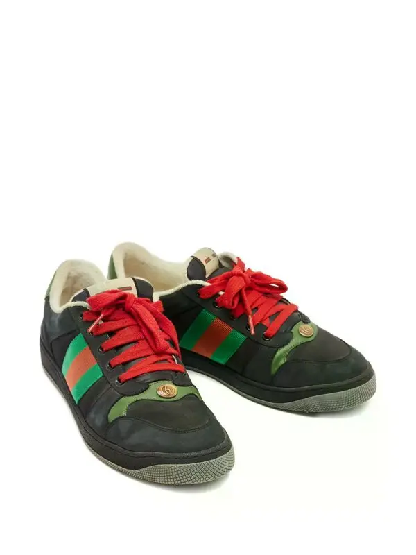 Gucci Screener Web Sneakers