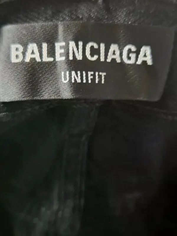 Balenciaga Distressed Wide-leg Jeans