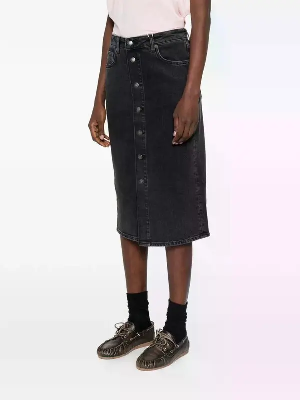 Gant Button-up Midi Skirt