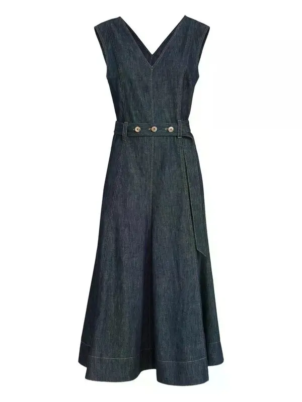 Brunello Cucinelli Sleeveless Midi Dress