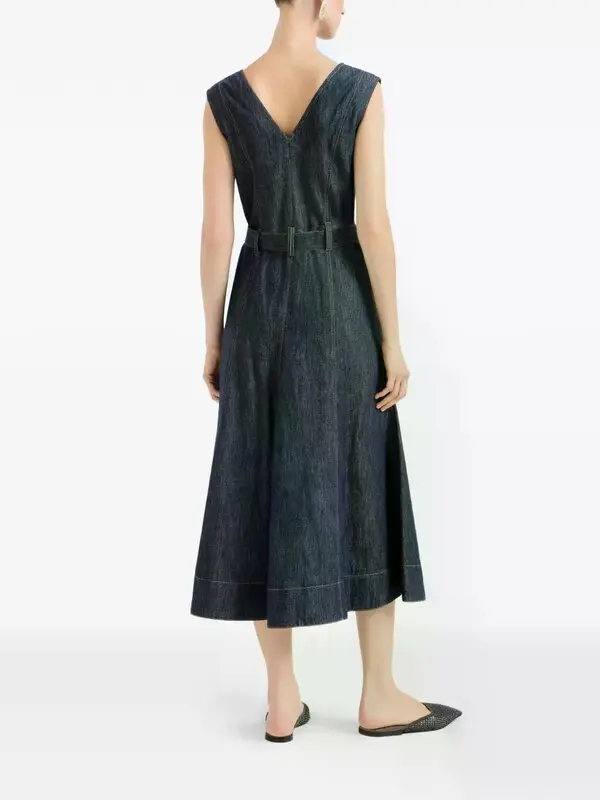 Brunello Cucinelli Sleeveless Midi Dress