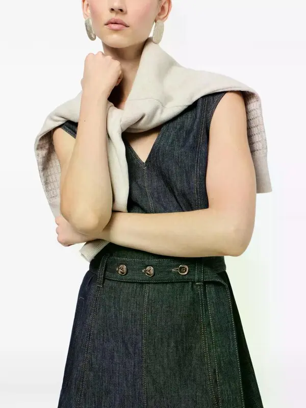 Brunello Cucinelli Sleeveless Midi Dress