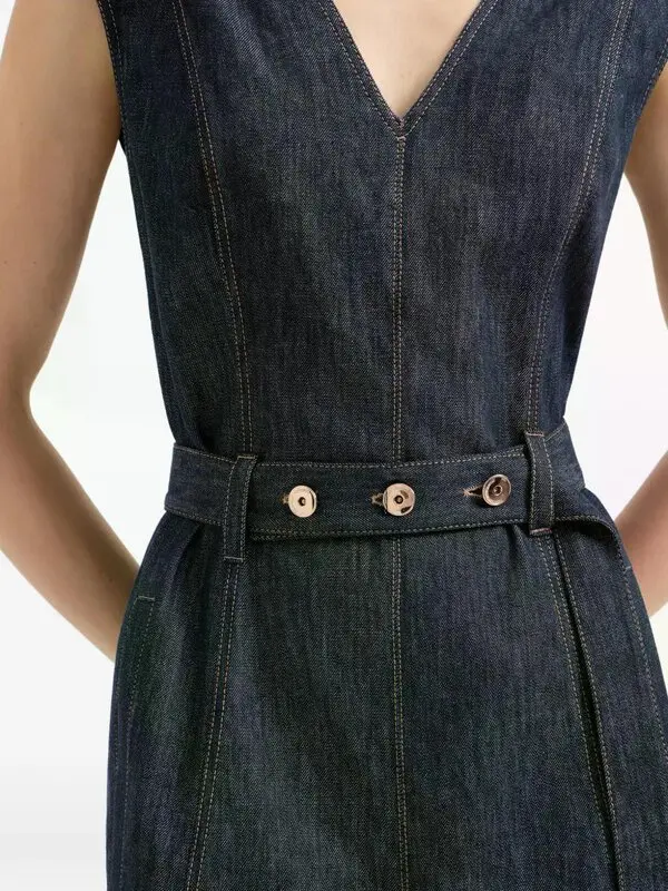 Brunello Cucinelli Sleeveless Midi Dress