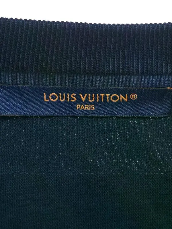 LOUIS VUITTON Crew-neck Cotton T-shirt