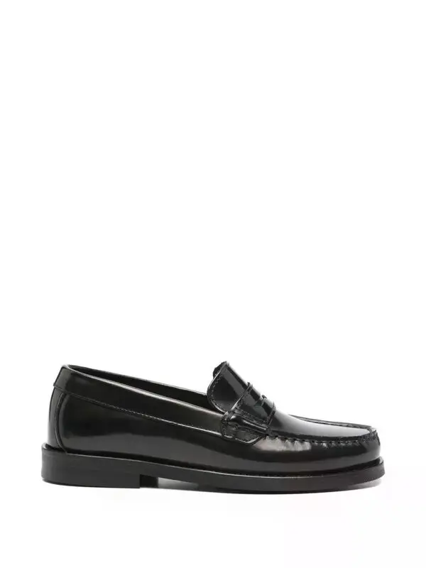 VINNY'S Frankie Leather Penny Loafers