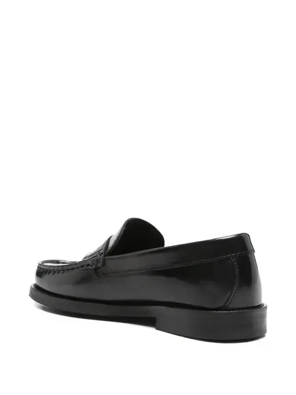 VINNY'S Frankie Leather Penny Loafers