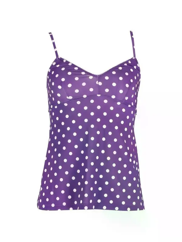 Zimmermann Polka-dot Silk Top
