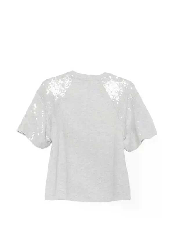 Dkny Sequin Puff-sleeve T-shirt