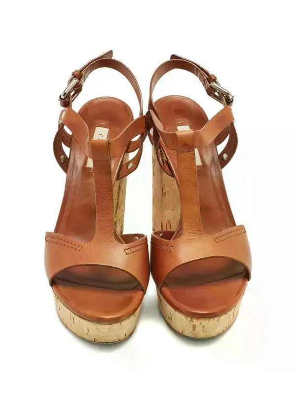 Casadei T-strap Platform Sandals