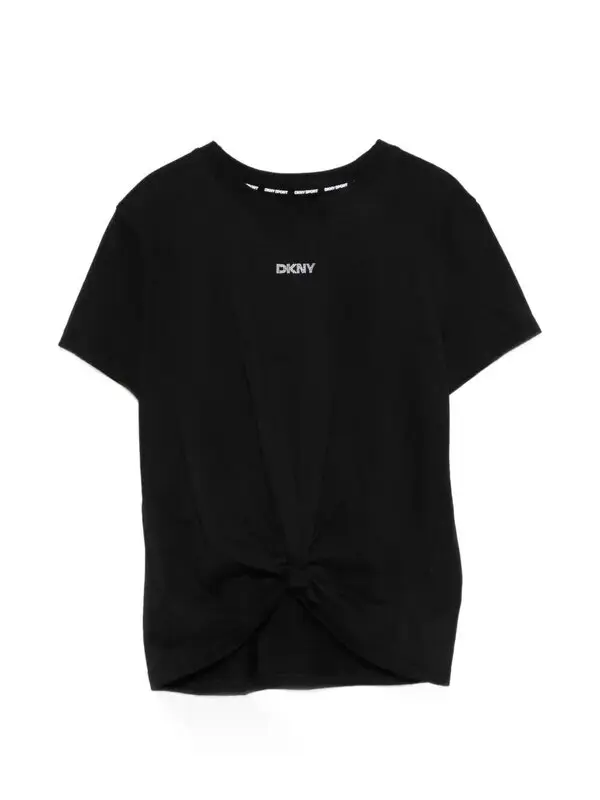 Dkny Logo-detail Round-neck T-shirt