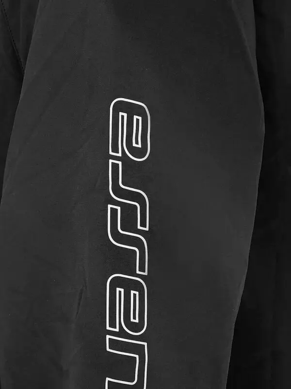 Fear Of God Hooded Half-zip Jacket - Black