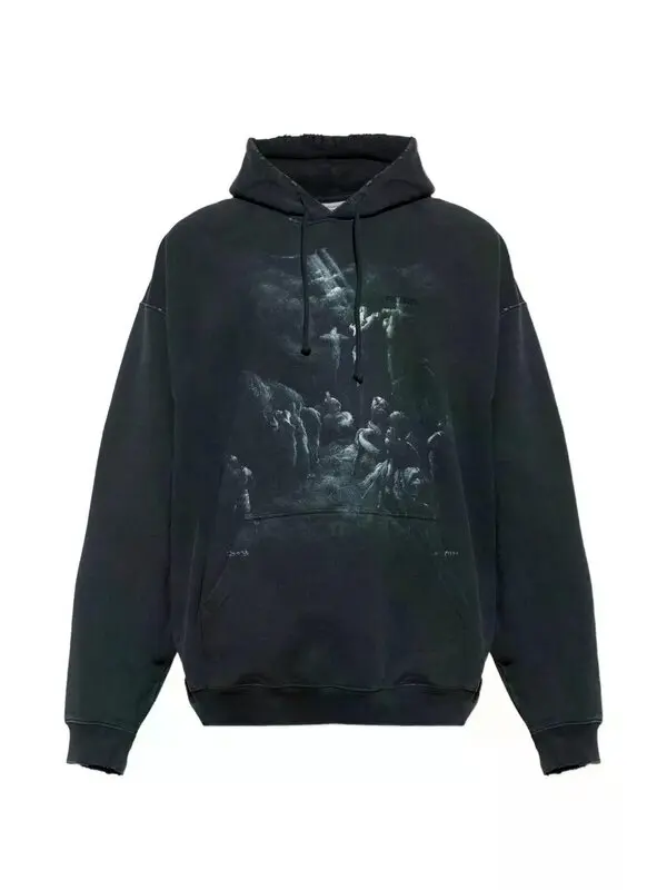 Vetements Graphic Print Hoodie