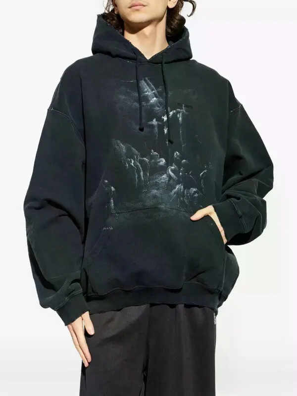 Vetements Graphic Print Hoodie