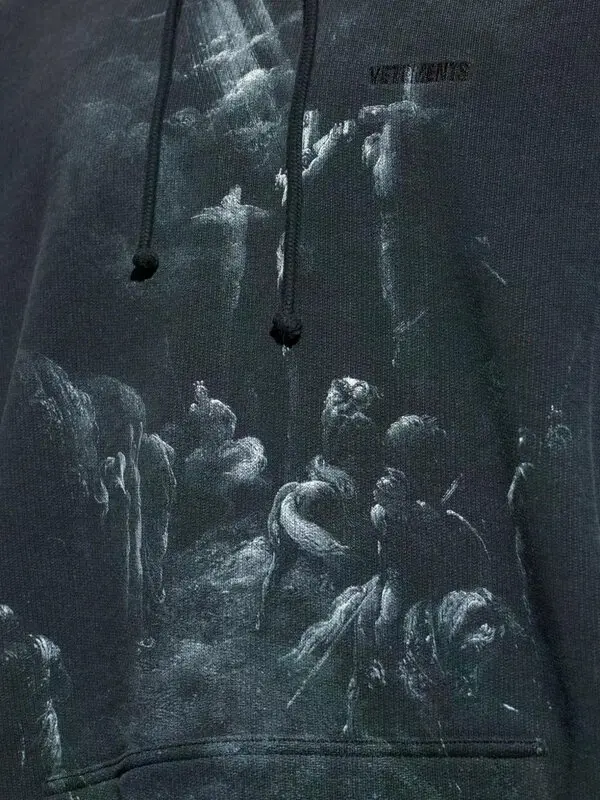 Vetements Graphic Print Hoodie