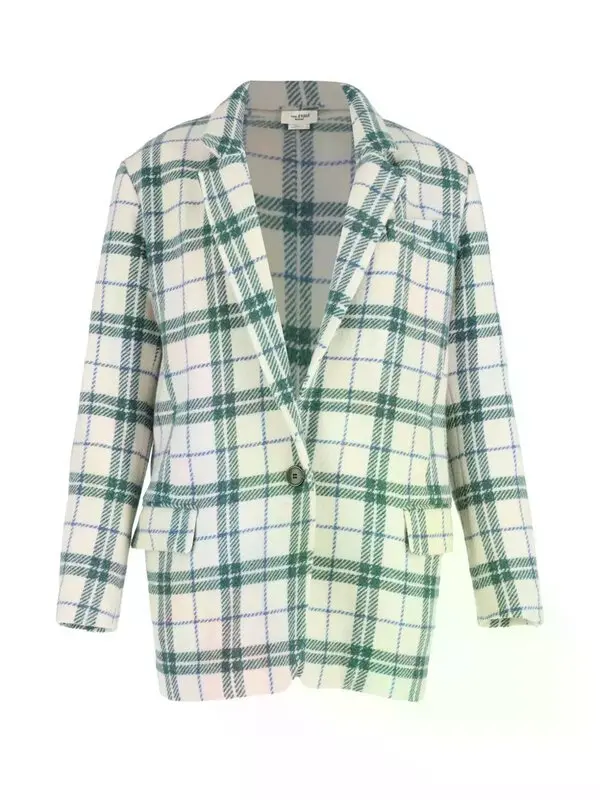 ISABEL MARANT VINTAGE Check-pattern Blazer